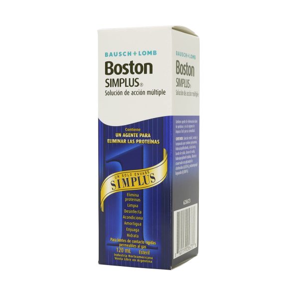 Boston Simplus x 120ml - Creación Óptica